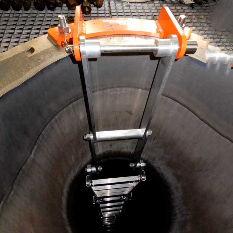 Confined Space | Honor Hinged Hanging Access Ladder – Height Safety Central