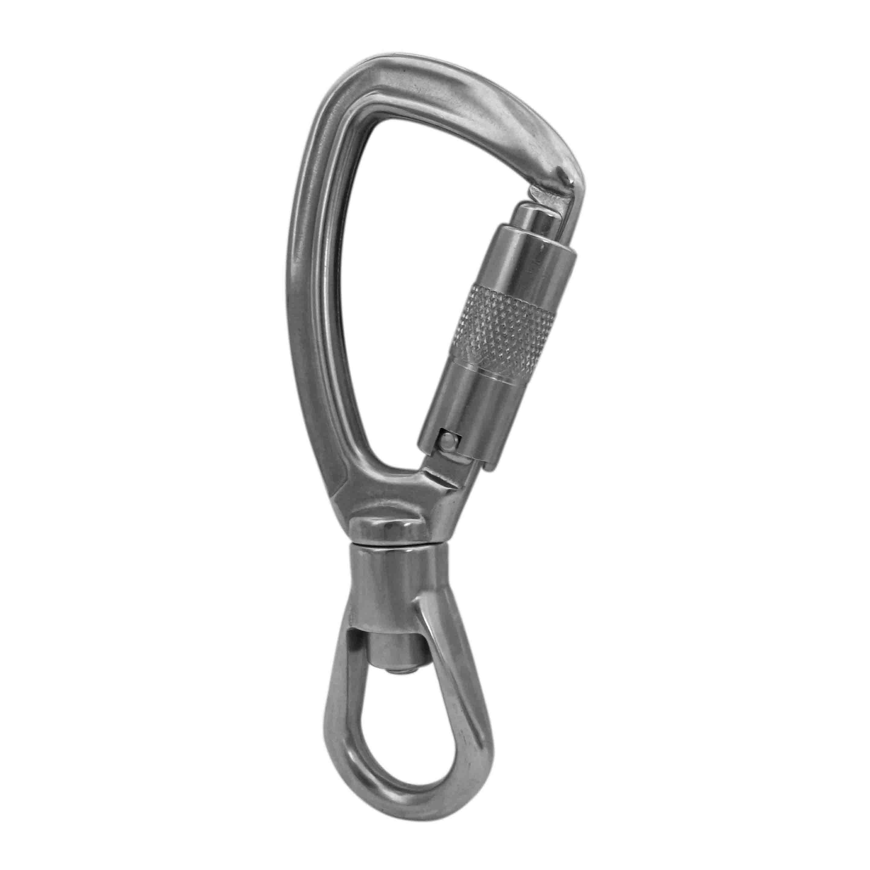 Carabiners | ISC Triple Lock Swivel Karabiner - Steel or Stainless ...