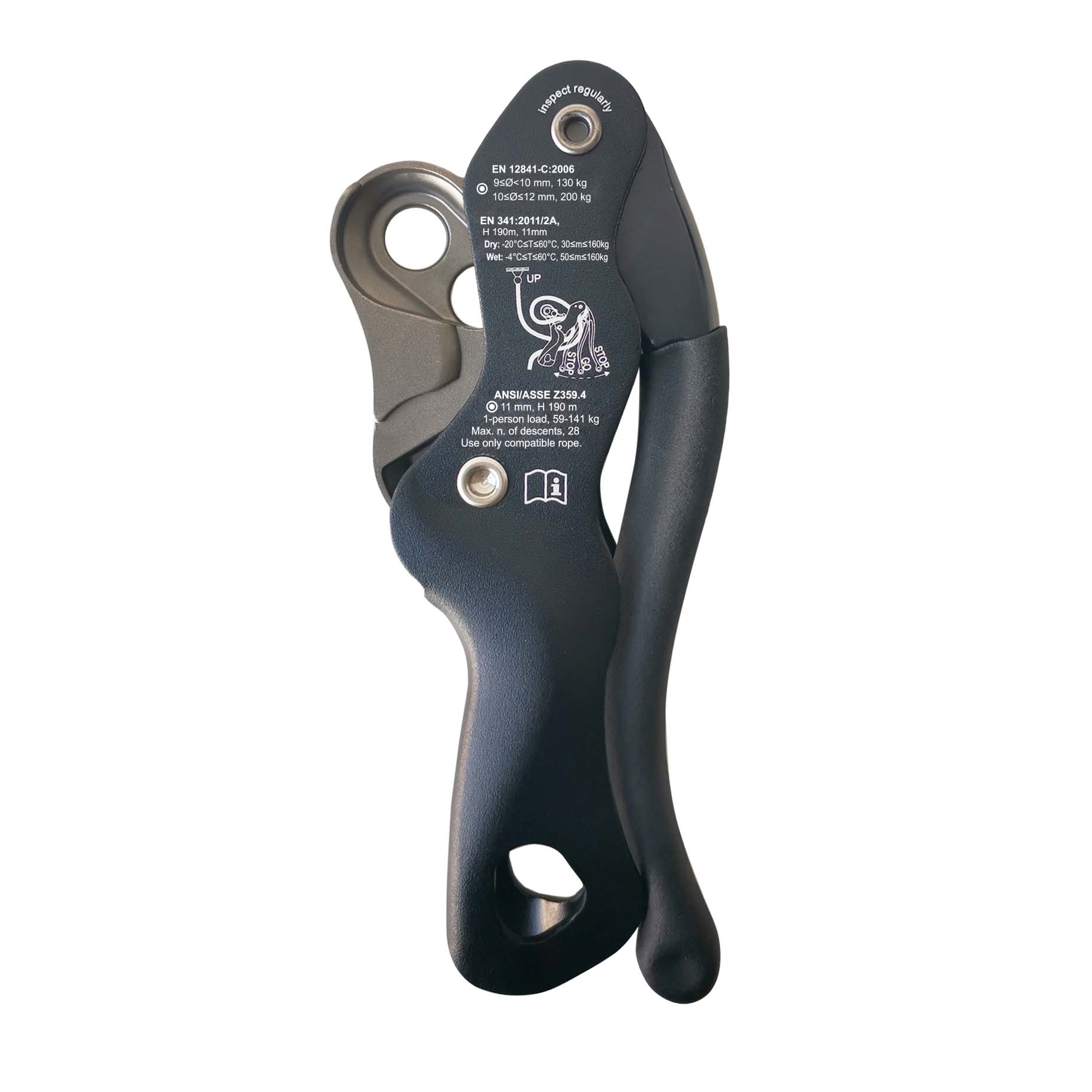 Descender | Skylotec Mark 1 PLUS Descent Device 9 - 12mm Rope – Height ...